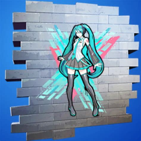 Fortnite Neko Hatsune Miku Skin Characters Skins Nite Site