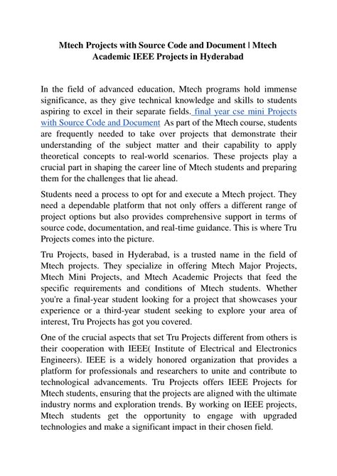 Ppt Veeresh Article On Mtech Projects With Source Code And Document Powerpoint