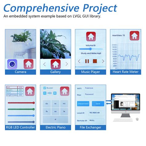 freenove development kit for esp32 s3 wroom cam