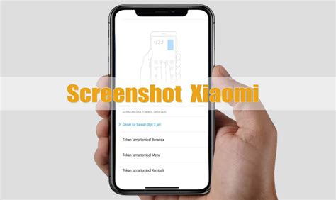 Cara Screenshot Hp Xiaomi Semua Model Dengan Mudah Cariinfo Net