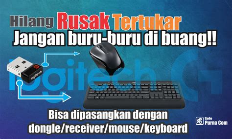 Pairing Keyboard Dan Mouse Logitech Dengan Receiver Atau Dongle Lain