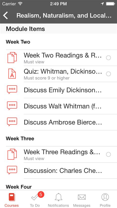 Canvas By Instructure Ios App
