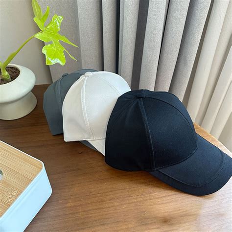 หมวกอเนกประสงค์แฟชั่น Unisex ขอบกว้าง สไตล์ Peeked หมวกเบสบอล Shopee Thailand