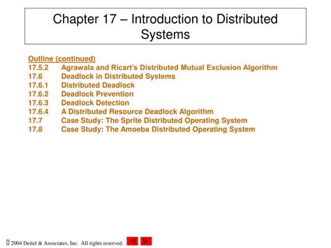 ppt chapter 17 introduction to distributed systems powerpoint