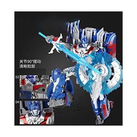 SPIRITS Jouets Transformbots : Poupées Mobiles daction LX601 Optimu...
