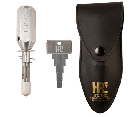 HPC STD PIN TUBULAR LOCK PICK WITH CASE TLPC