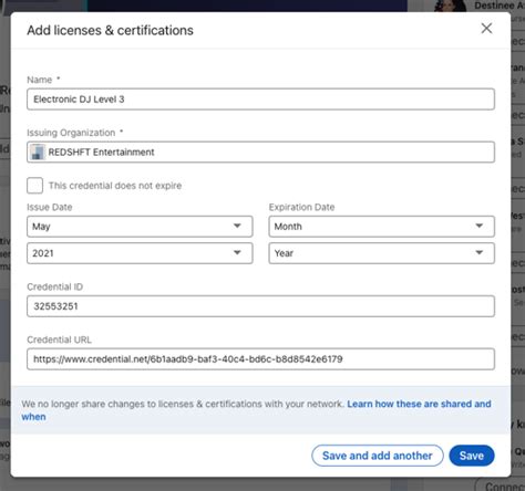 How Do I Add My Credential To Linkedin