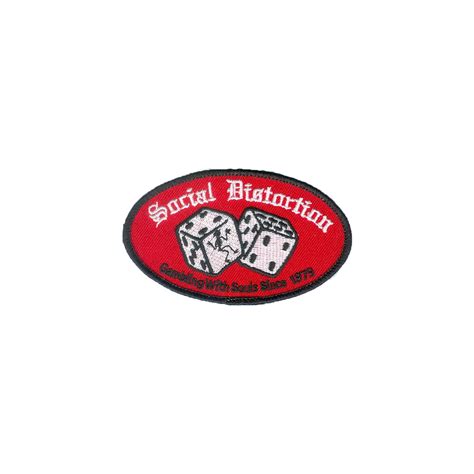 Logo Embroidered Patch – Social Distortion Official Store
