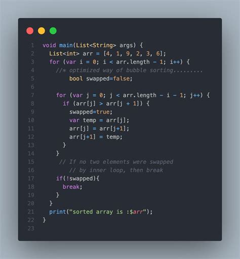 Bubblesorting Programming Dsa Array Dsaone Sorting Programs Dart Array Bubblesorting