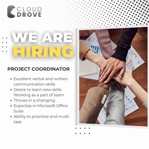 Clouddrove On Linkedin Hiring Projectcoordinator Remotejob Joinourteam Clouddrove