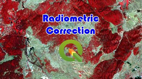 radiometric correction of satellite images using qgis