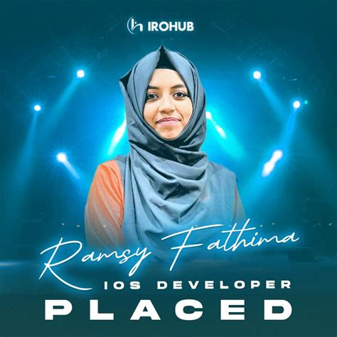 Irohub Infotech On Linkedin Placements Placementnews Ios Iosdeveloper Internship