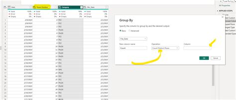 Group By And Then Do Distinct Count By A Ticket Numb Microsoft Fabric Community