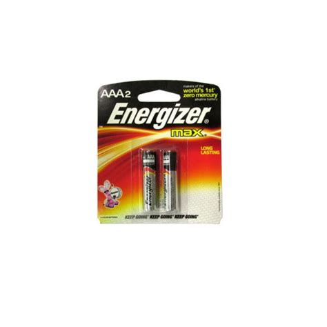 Energizer Max Battery E92 Aaa 2 Pack