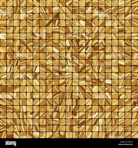 Gold Mosaic Background Eps 8 Stock Vector Image And Art Alamy