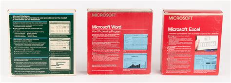 Apple Macintosh Software Suite Microsoft Excel Word And Multiplan