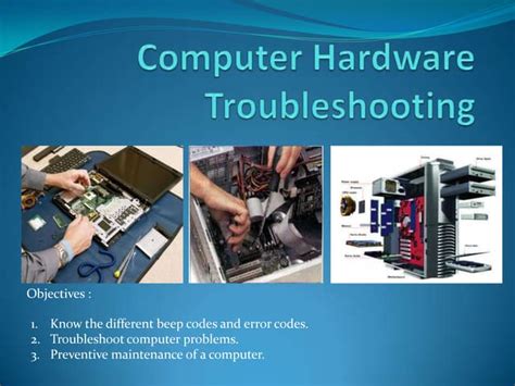 Computer Hardware Troubleshooting Pptx