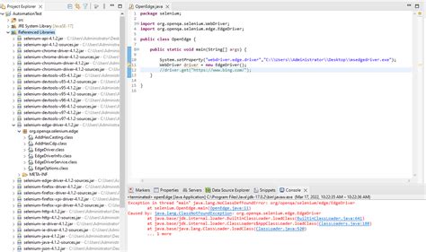 Java Import Statement Cant Find The Jar Even Though It Is In Library