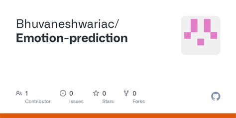 Github Bhuvaneshwariac Emotion Prediction