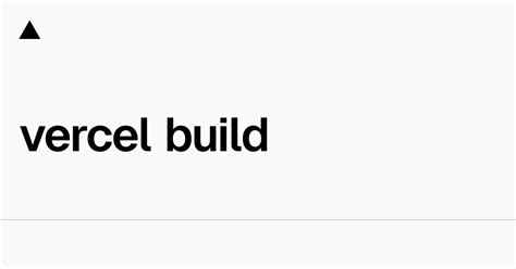 Debugging Build Errors Discussions Vercel Community