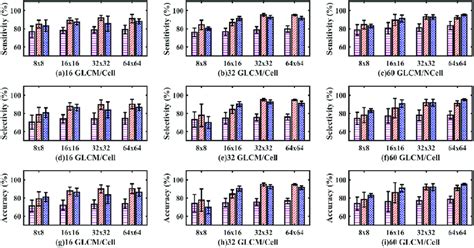 Sensitivity Selectivity And Accuracy Bar Plots Of An Slp Classifier