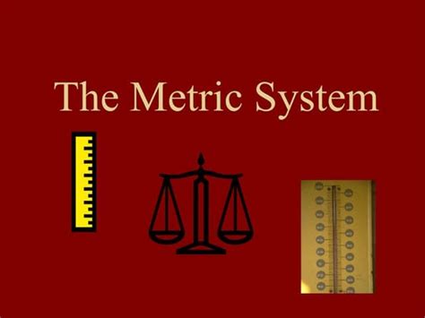 Metric Conversion Ppt Physics Science