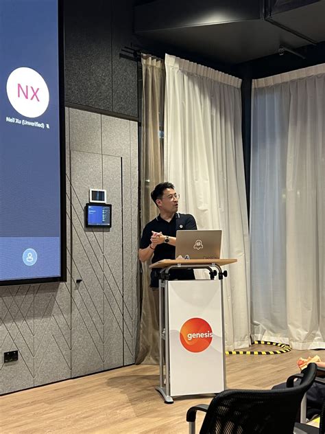 Genesis And Databricks Hosted An Insightful Meetup Last Week Many Data Angela Zhao