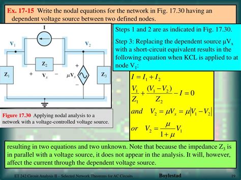 PPT Selected Network Theorems For AC Circuits PowerPoint Presentation