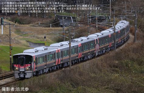 【jr西】227系r11編成l5編成l6編成岡山地区で試運転 2nd Train鉄道ニュース