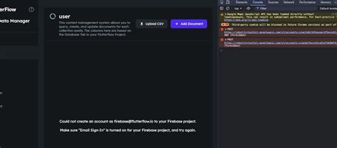 ff suddenly doesn t connect to firebase cms error permission denied