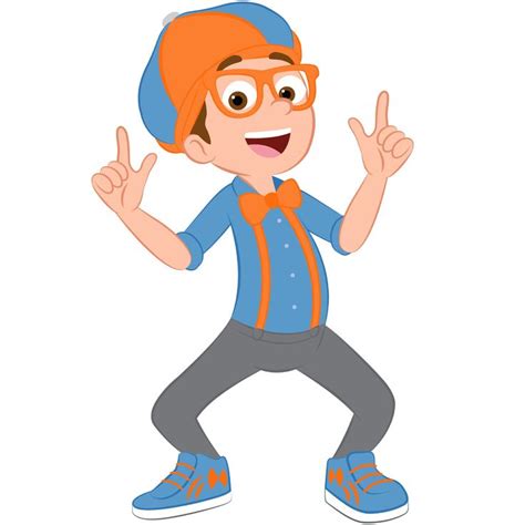 Blippi Realbig Officially Licensed Blippi Removable Adhesive Decal