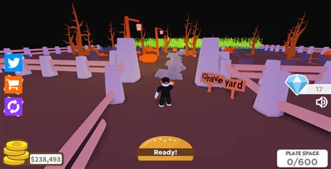 Graveyard Obby Cheeseburger Simulator Wiki Fandom