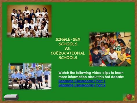 Single Sex Education PPTX