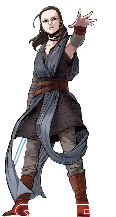 Rey Star Wars By Totallynotincina On Deviantart