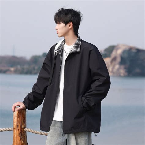 春秋外套男生2025新款初夏潮流衣服痞帅初春穿搭上衣宽松百搭夹克虎窝淘