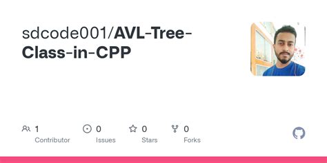 github sdcode001 avl tree class in cpp