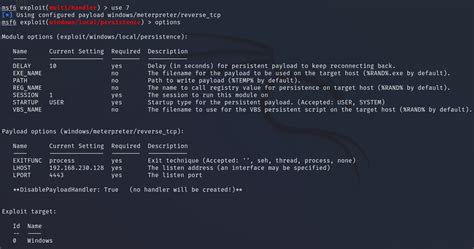 windows persistence techniques with metasploit — mcsi library