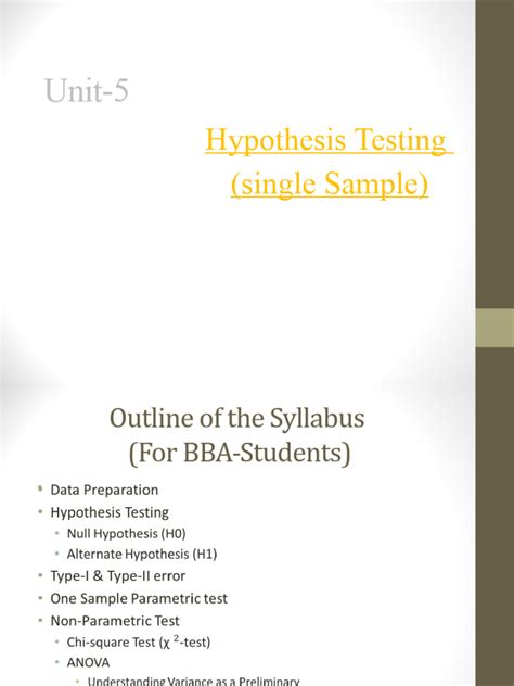 Hypothesis Testing 1 Pdf Statistical Hypothesis Testing Hypothesis