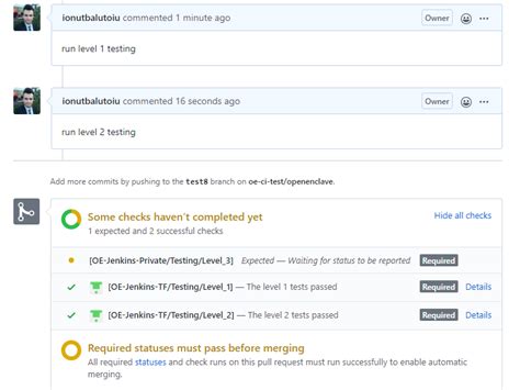 Jenkins Github Multi Status Checks · Issue 2805 · Openenclaveopenenclave · Github