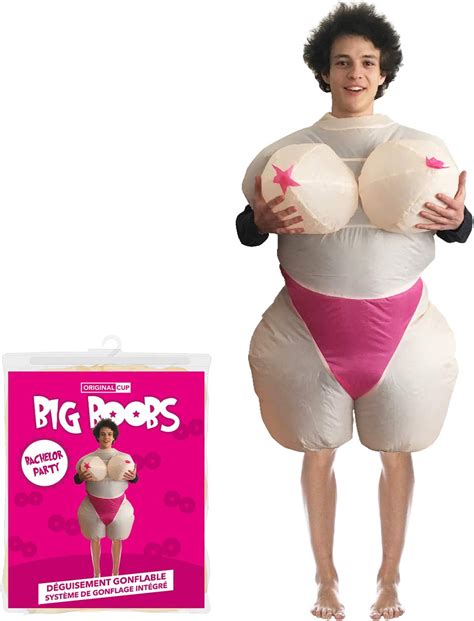 Inflatable Big Boobs Costume Quirky Costume Premium Quality Adult