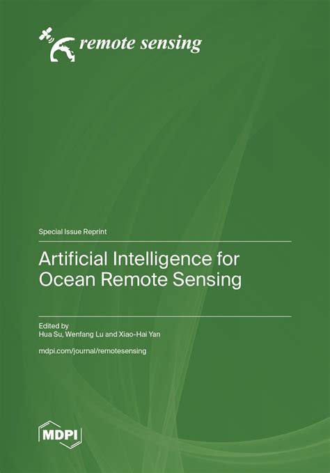 Artificial Intelligence For Ocean Remote Sensing Mdpi Books