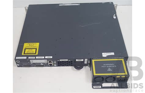 Cisco WS C3750E 48PD SF Catalyst Lot 1534056 ALLBIDS