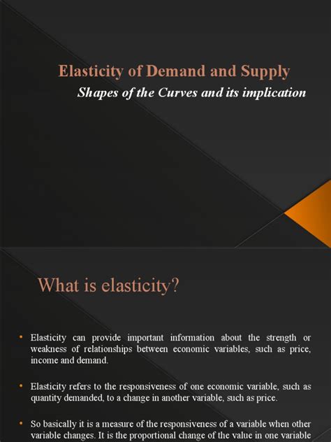 Lecture 03 Elasticity Of Demand And Supply Download Free Pdf Price Elasticity Of Demand