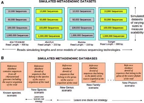 Suggested Design Of Simulated A Metagenomic Datasets And B
