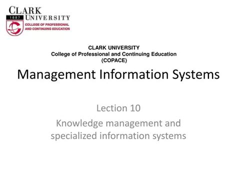 PPT Management Information Systems PowerPoint Presentation Free Download ID