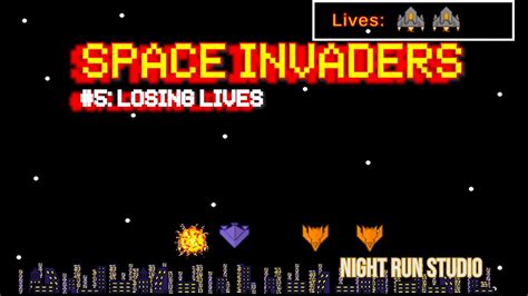 Losing Lives Lets Make An Arcade Game Like Space Invaders Unity 2d