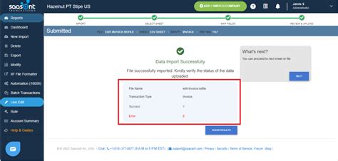 How To Edit Transactions In Quickbooks Using Saasant Transactions Saasant Support Portal