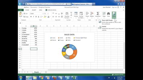 Excel 2013 Embed Worksheet Data In A Web Page Or Blog Post Youtube