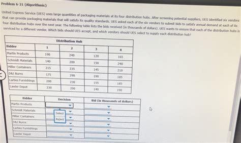 solved problem 6 21 algorithmic united express service