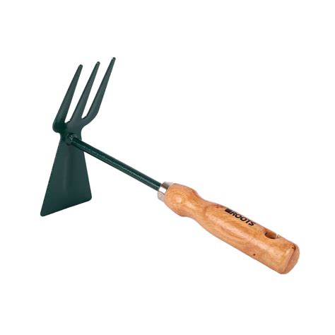 Azada Manual Mango De Madera Roots Jumbo